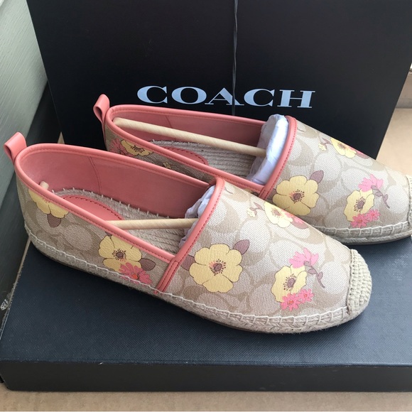 Coach | Shoes | Coach Codi Espadrille In Signature Canvas With Floral ...